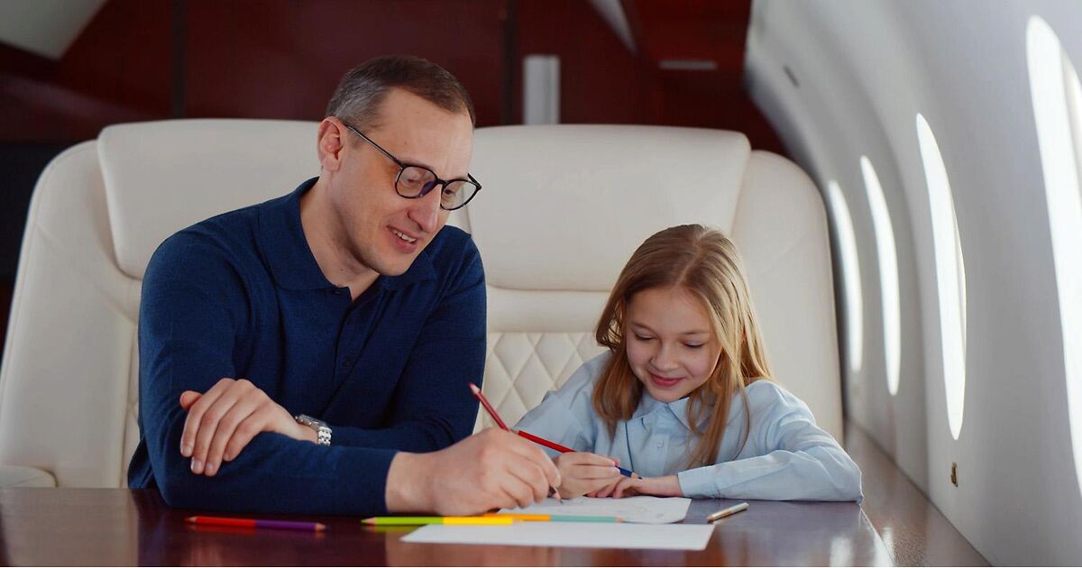 Jet-Setting Families: Tips for Traveling with Children on Private Jets ...